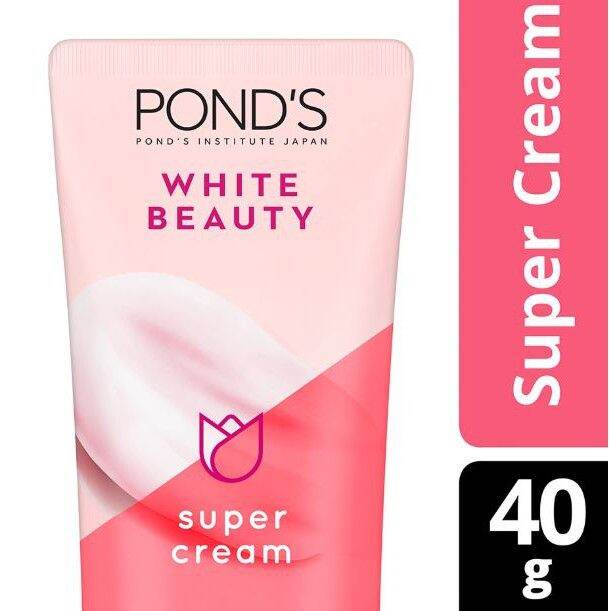 Ponds White Beauty Super Cream Normal Skin 40grams NEW PACKAGING SERUM ...