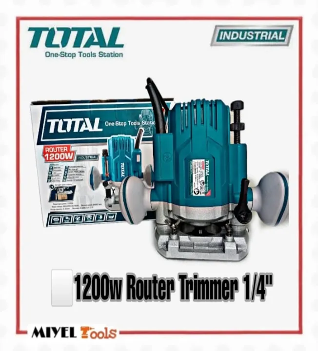 TOTAL Electric Plunge Router 1200w TR110816 | Lazada PH