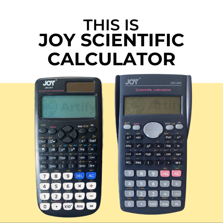 Joy Scientific Calculator 417 Functions and 240 Functions Scientific ...