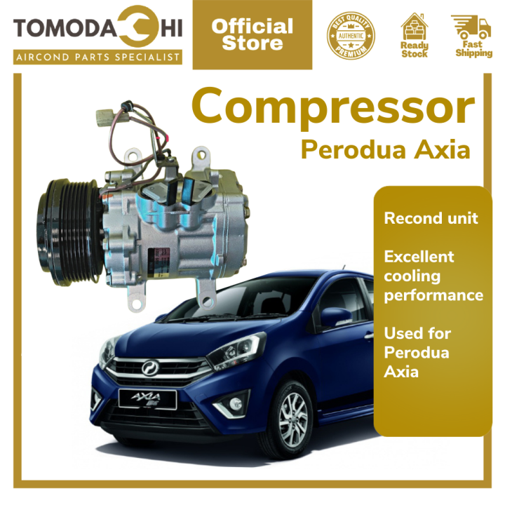 TOMODACHI Car Aircond Compressor Perodua Axia | Compressor Perodua Axia ...