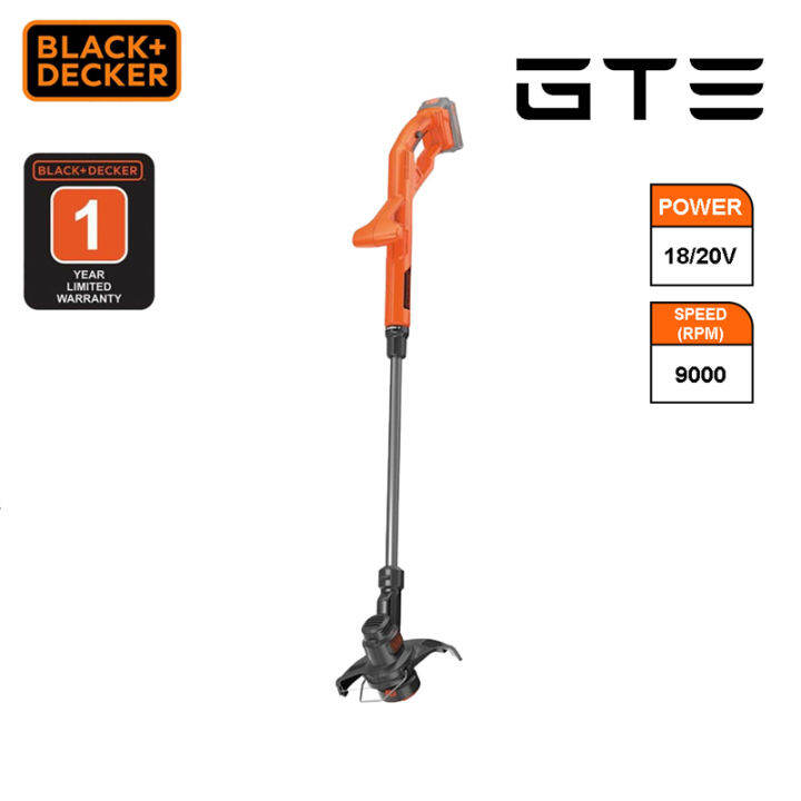 GTE BLACK & DECKER 20V Max 25cm Strong Trimmer (Bare Unit) - ST1823B-XJ ...