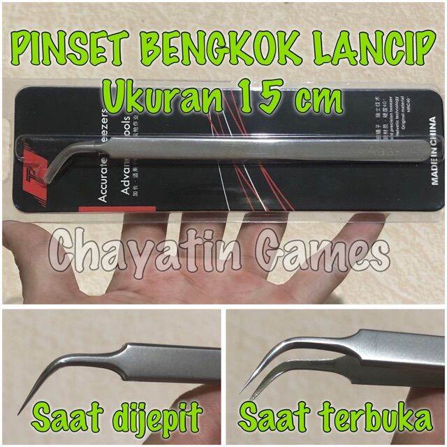 PINSET BENGKOK BESAR LANCIP 15,5cm | Lazada Indonesia