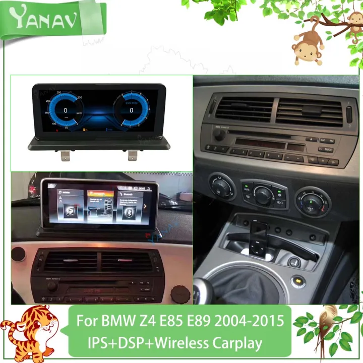 Android 11สเตอริโอรับรถวิทยุสำหรับ BMW Z4 Series E85 E98 2002-2018 ...