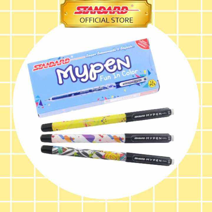 Standard Pen - Mypen 0.5 Black Isi 12 pcs (Pulpen, Ballpoint, Alat ...