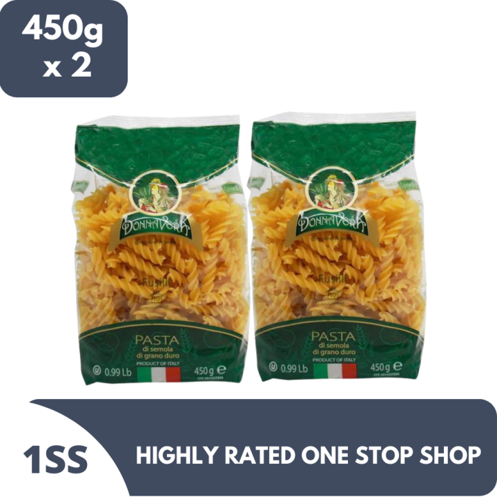 Donna Vera Fusilli Pasta 450g x 2 | Lazada PH