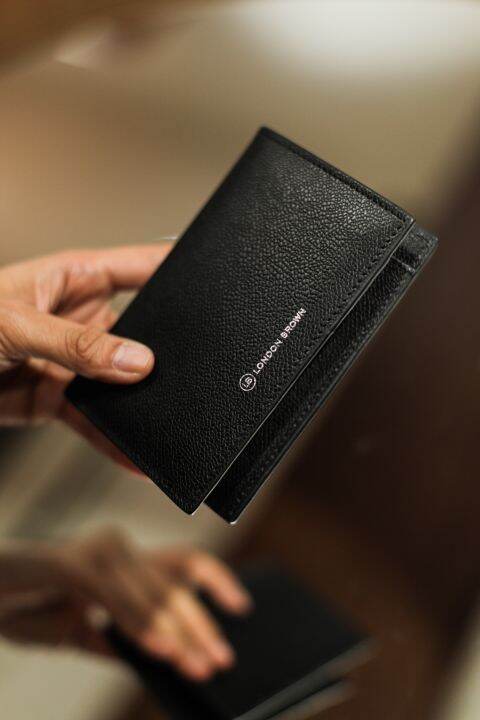 LONDON BROWN - LB LEATHER WALLET กระเป๋าสตางค์หนังแท้ จากลอนดอนบราว ...