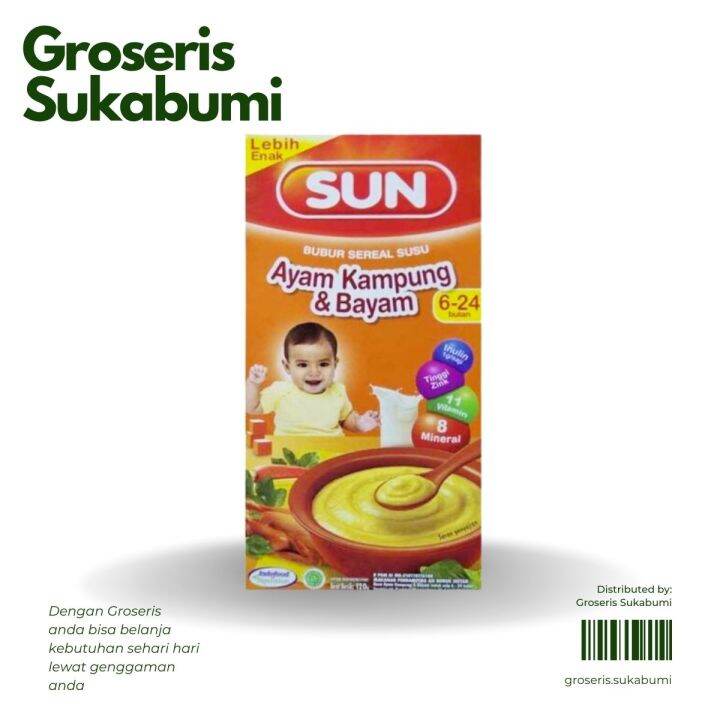 Sun Susu Ayam Kampung Dan Bayam 120 Gr | Lazada Indonesia