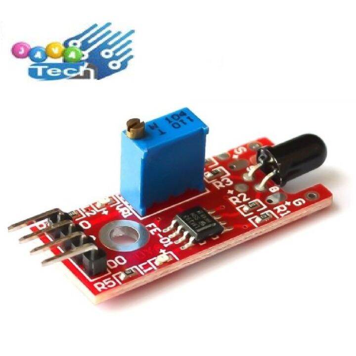 Modul KY-026 Sensor Pendeteksi Api Infrared IR Flame Detector | Lazada ...