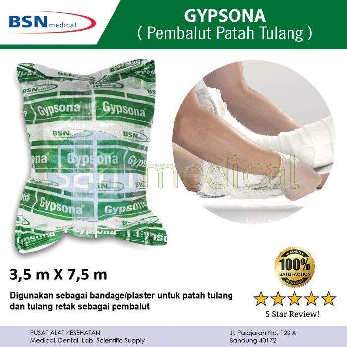BSN Gypsona Elastic Plaster Bandages 3 inch - 7.5 cm x 3.5meter ...