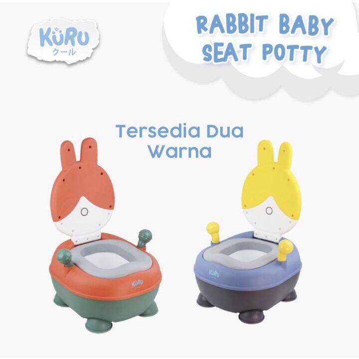 Kuru Potty Training Rabbit / Baby Seat Potty Training / Pispot Pipis ...