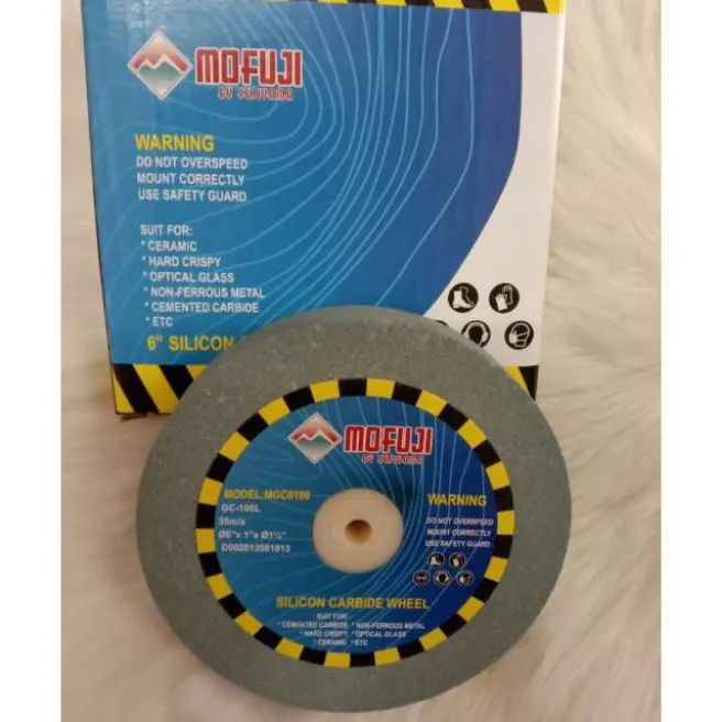 Mofuji Batu poles grinding wheel 6" batu gerinda grit 100 | Lazada ...