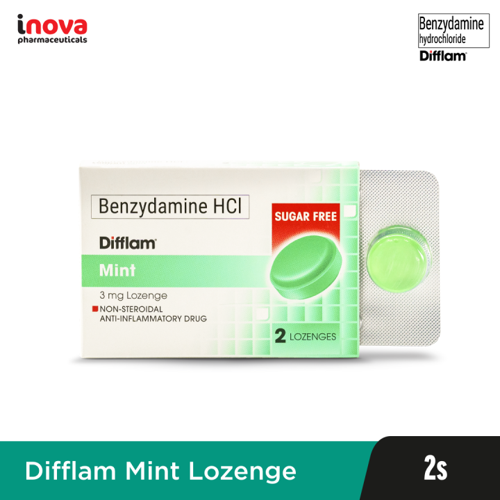 Difflam Mint Lozenge 2's | Lazada PH
