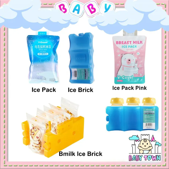 Milk Storage Ice Block Ice Pack Pek Ais Blok Ais Penyimpanan Susu ...
