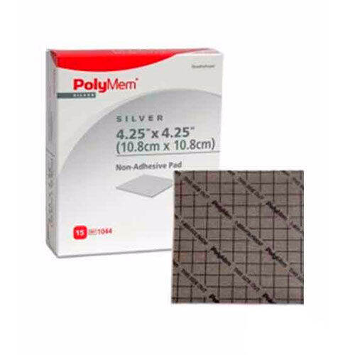 Polymem silver 10,8cmx10,8cm spon luka diabetes/penyerap bakteri luka ...