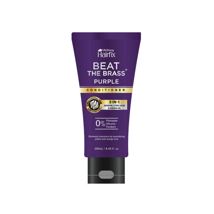 HAIRFIX Beat the Brass Purple Conditioner 250ml | Lazada PH