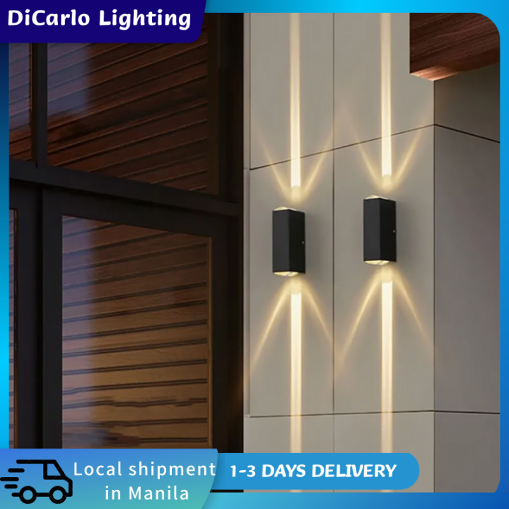 【Philippine Local Delivery】 Modern Outdoor Wall Mounted Led Waterproof ...