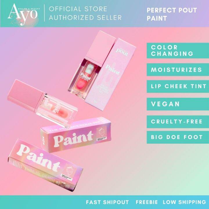 Perfect Pout Paint : Color Changing Lip Cheek Gel | Lazada PH