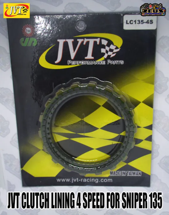 JVT CLUTCH LINING 4 SPEED FOR YAMAHA SNIPER 135 CLASSIC | Lazada PH