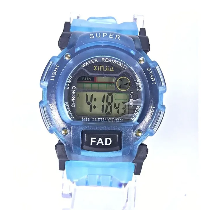 Xinjia Fad Sports Digital Unisex Plastic Strap Watch XJ-659 | Lazada PH