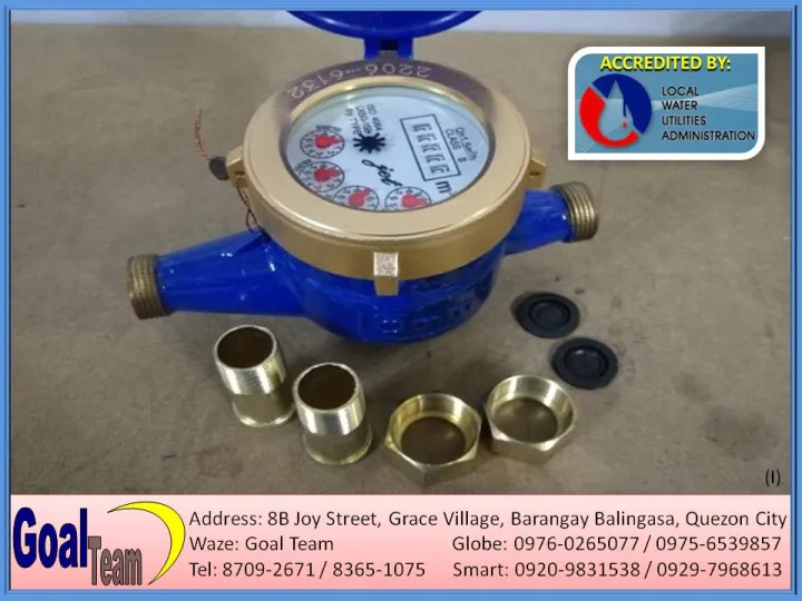 Water Sub Meter Jet 1/2in (15mm) Cast Iron | Lazada PH