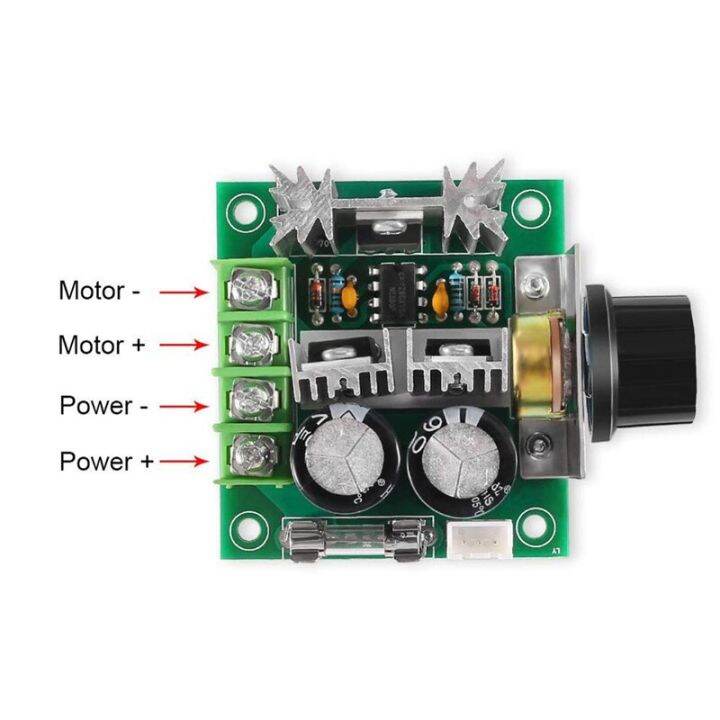 PWM Controller Speed Motor Pomp DC 12V-40V 10A 400W Control Regulate ...