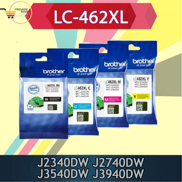 (ORIGINAL) Brother LC462XL Original Ink Cartridge for printer MFC-J2340DW / MFC-J2740DW / MFC ...
