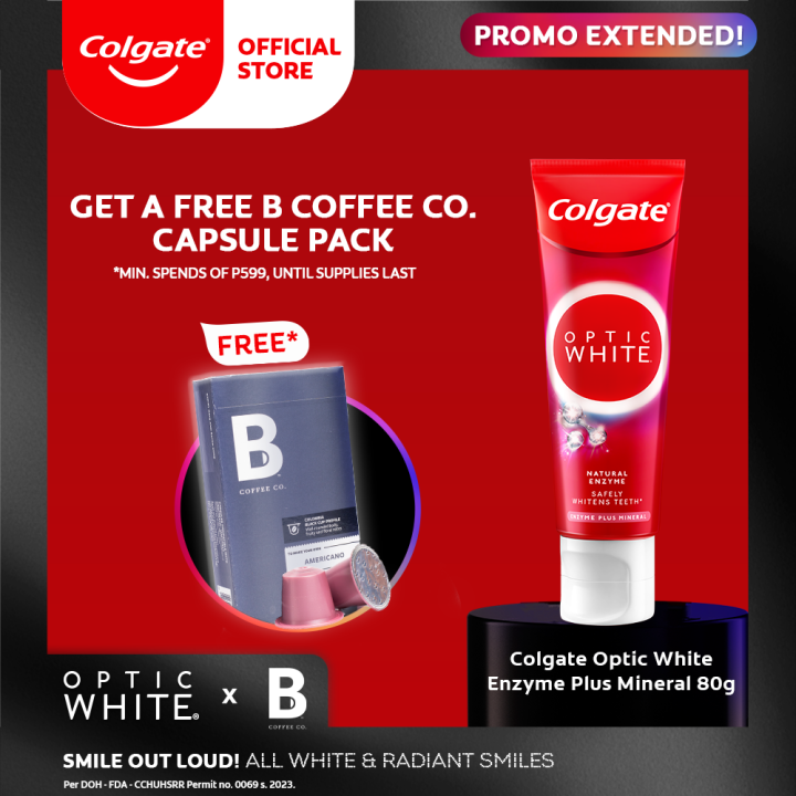 Colgate Optic White Enzyme Toothpaste 80g | Lazada PH