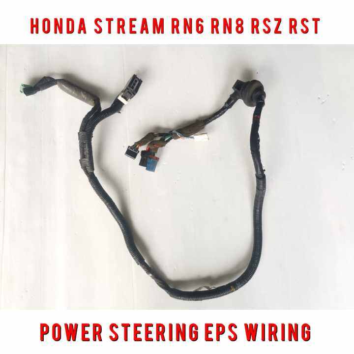 Honda Stream RN6 RN8 RSZ RST EPS Wiring / Power Steering ECU Wires ...