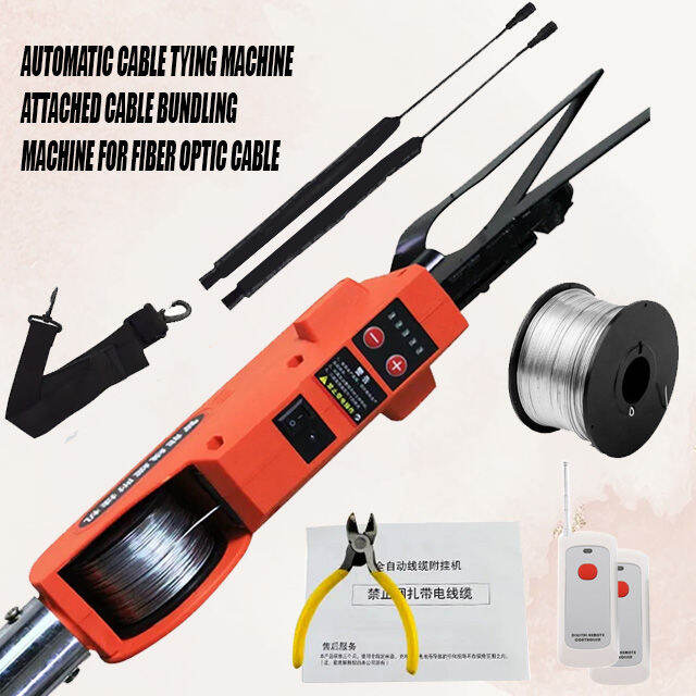 Automatic Cable Tying machine For Fiber optic hang cable | Lazada PH