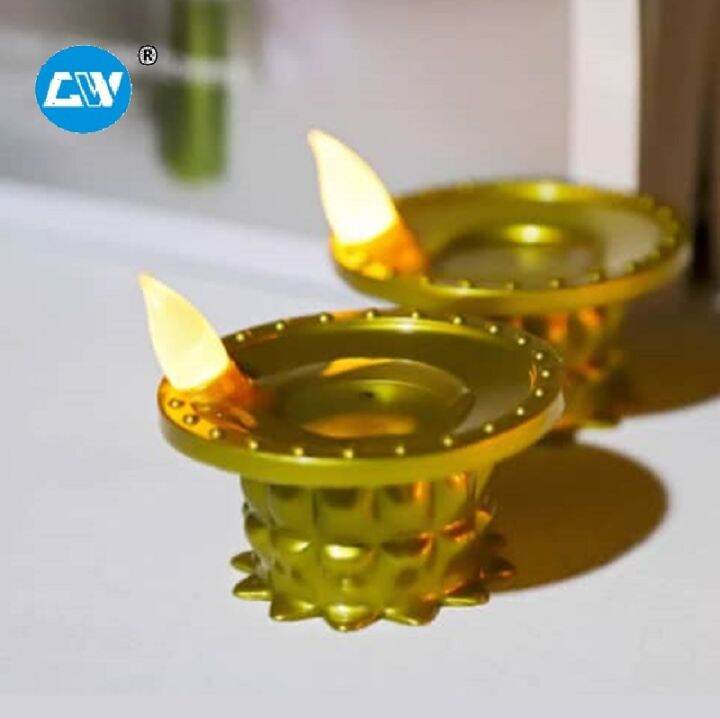 [ New Arrival ] 12PCS Water sensor LED Candle Lamp / Led Diya Light ...