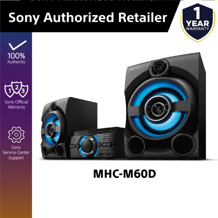 Sony MHC-M60D/M60D High Power Audio System with DVD | Lazada PH