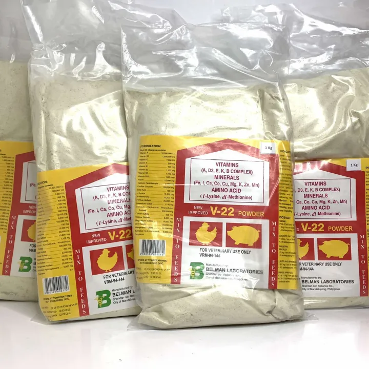 [SOUTH VET] NEW PACKAGING 4 KG V- 22 POWDER NEW IMPROVED FOR GAMEFOWL ...
