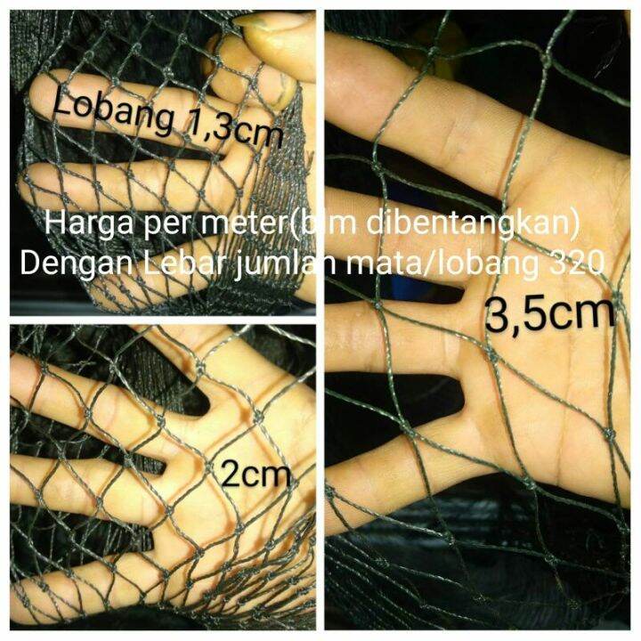Jaring PE jaring ikan nelayan Jaring pagar Ayam meteran | Lazada Indonesia