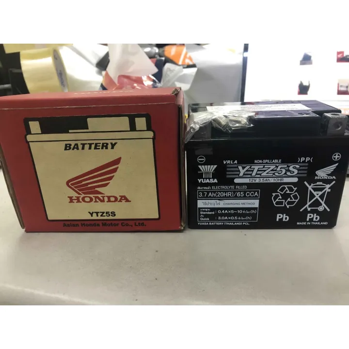 【Fast delivery】Yuasa Stock Genuine Battery for CRF150/XRM125 Fi/Wave ...