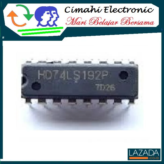 IC 74192 COUNTER UP DOWN 74LS192 | Lazada Indonesia