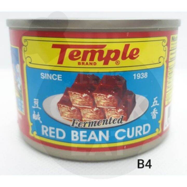 Temple fermented red bean curd 180grams | Lazada PH