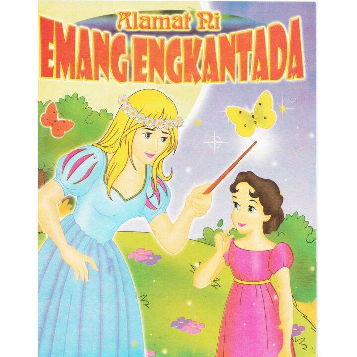 Story Book Coloring Book English Tagalog ( Alamat ni Emang Engkantada ...