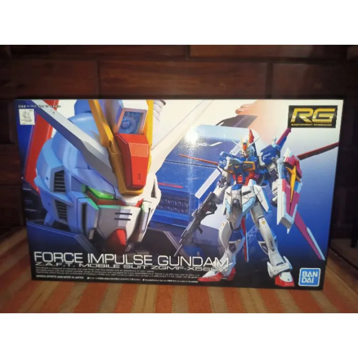 v|?Bandai RG FORCE Impulse Gundam | Lazada PH