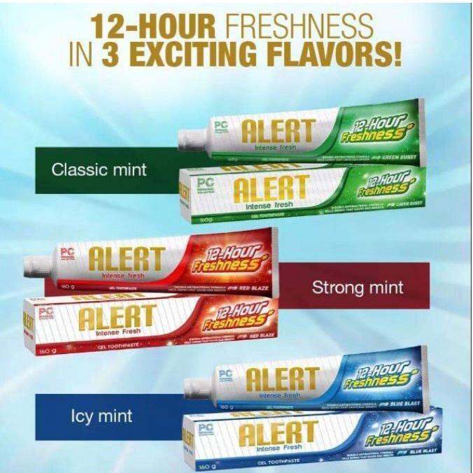 Alert Intense Fresh Gel Toothpaste 160 g | Lazada PH