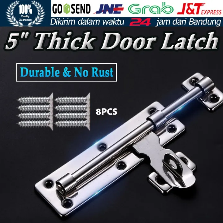 Tahan Lama Grendel Slot Kunci Barrel Bolt Grendel Pintu Selot Jendela ...