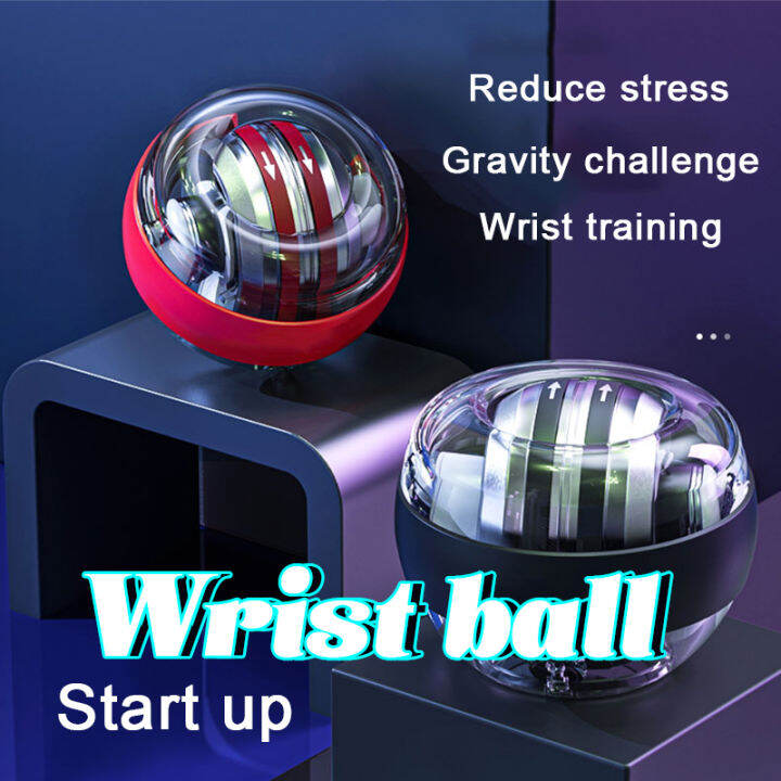 LED Wrist Ball Trainer Gyroscope Strengthener Gyro Power Ball Arm Exerciser | Lazada PH