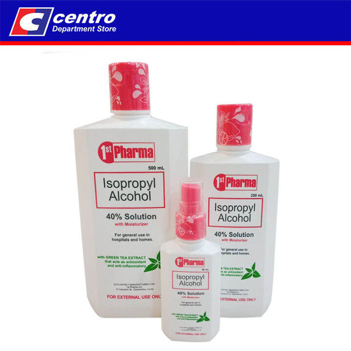 CENTRO 1ST PHARMA ISO 40% ALCOHOL BUNDLE PACK | Lazada PH
