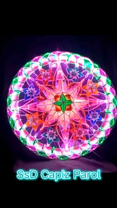 Christmas Lantern/Parol "Tala" 25 inches (Overloaded with LED lights ...