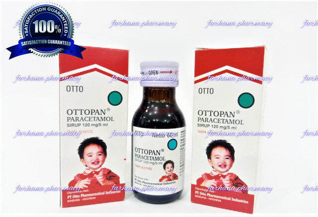 Jual Promo Ottopan Syrup 60 ml / Paracetamol / Untuk Nyeri & Demam Anak ...