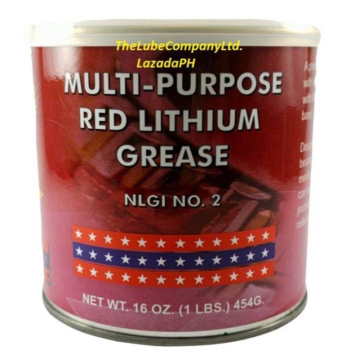 American Grease Multipurpose Grease RED 454grams NGLI 2 Grease Grade 2 ...