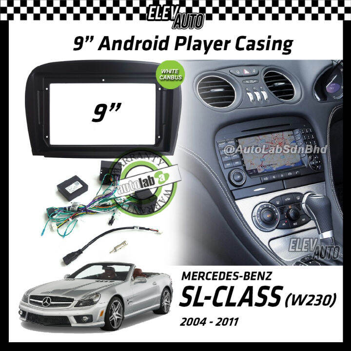 Mercedes Benz SL-Class SL Class (W230) 2004-2011 Android Player Casing ...