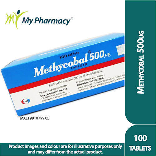 METHYCOBAL 500MCG 100 TABLETS | Lazada