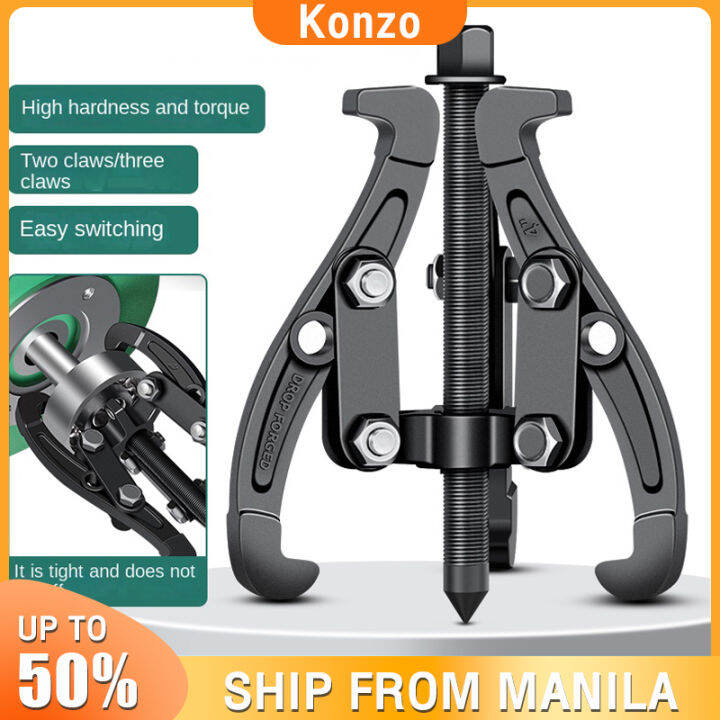 Three claw puller bearing multifunctional triangle Lamar pulling wheel ...