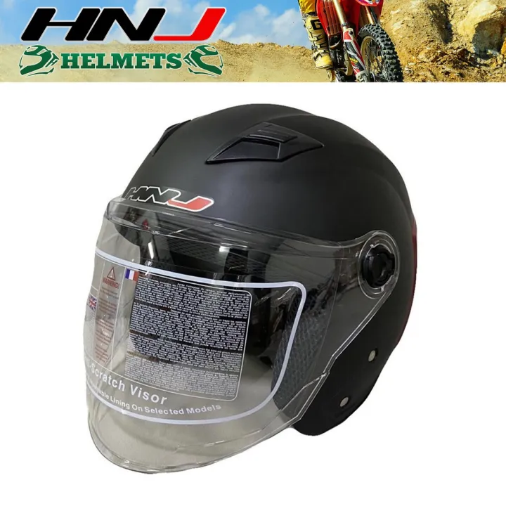 HNJ A4001 Half Face Motorcycle Helmet | Lazada PH