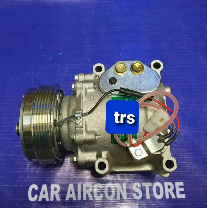 toyota corolla bigbody 2E car aircon compressor TRS 090 (5pk) | Lazada PH